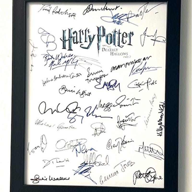 Jk Rowling Signed - Etsy