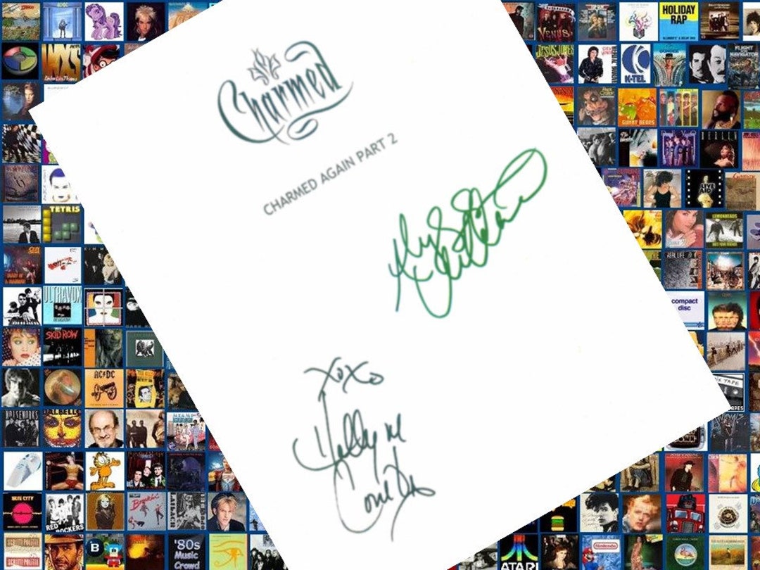 Charmed "charmed Again Part 2" Episode TV Script Screenplay Autograph ...
