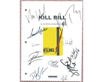 Django Movie Script Signed Autographed: Quentin Tarantino - Etsy