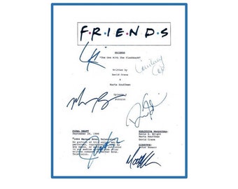 Friends the Last One Final Episode Script TV | Etsy