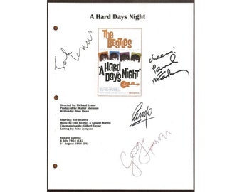 The Master Movie Script Signed Screenplay Autographed: Joaquin - Etsy