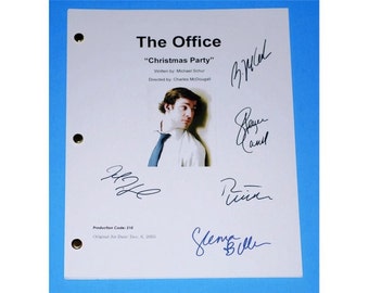 The Office Signed Pilot TV Script Screenplay X14 Autographs Ricky ...