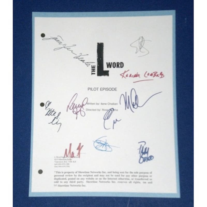 L Word Posters - Etsy