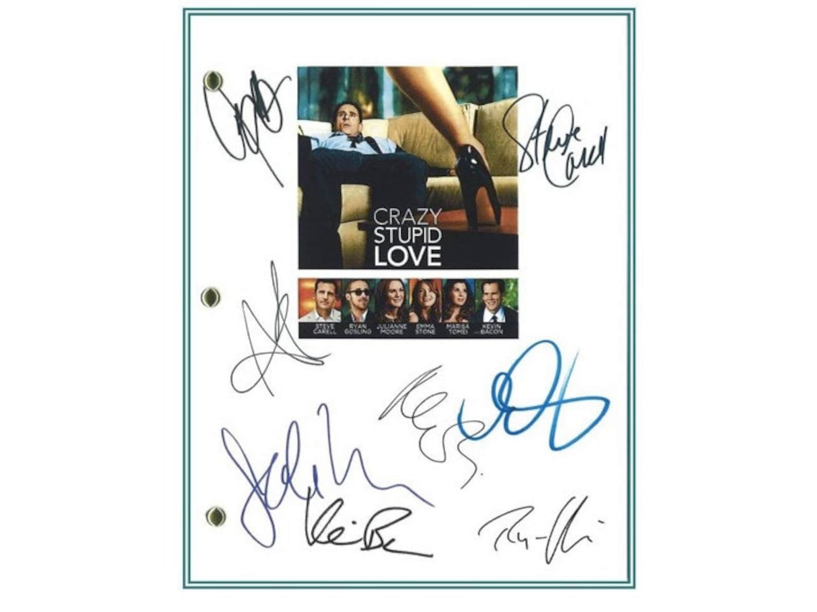Crazy Stupid Love Movie Script Signed Screenplay - Etsy