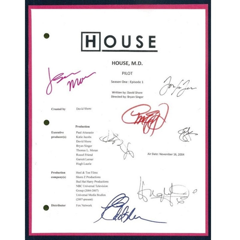 House M.d. Poster - Etsy
