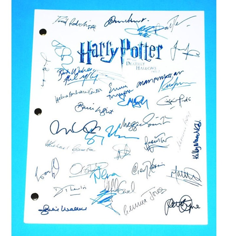 Jk Rowling Signed - Etsy