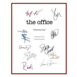 The Office diversity Day Episode TV Script - Etsy