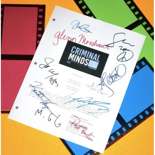 Criminal Minds haunted Episode TV Script - Etsy