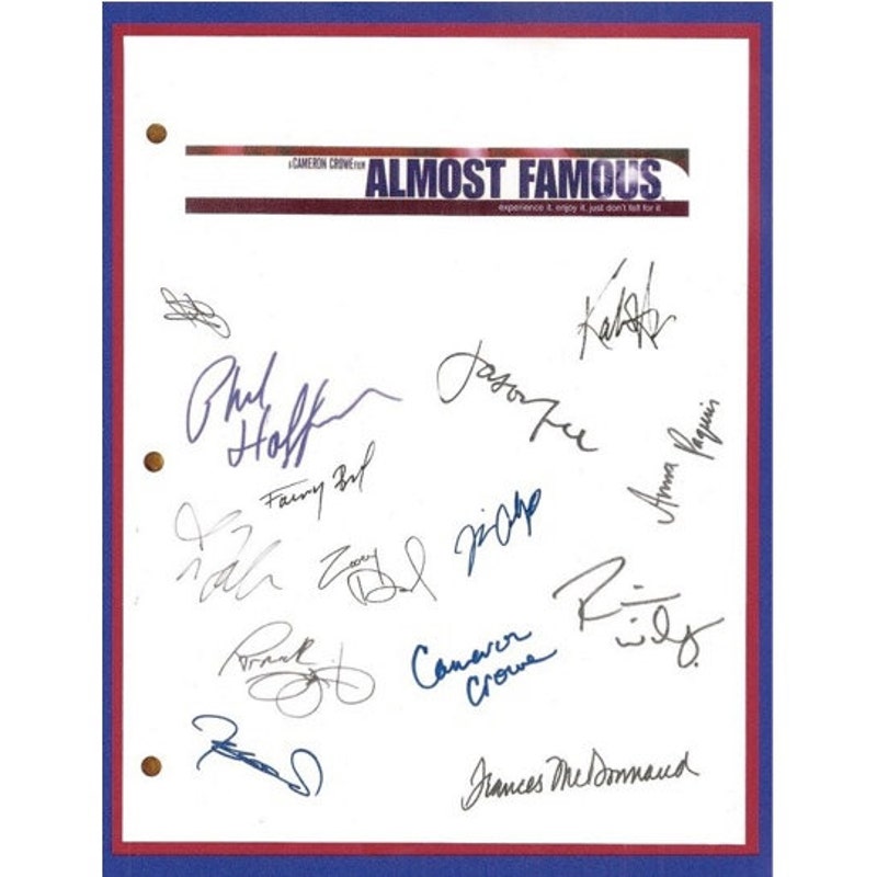 Almost Famous - Etsy