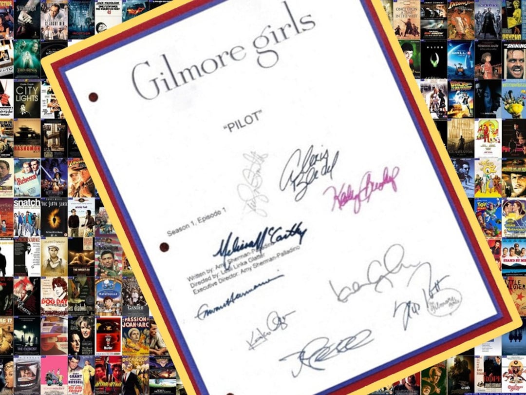 Gilmore Girls Pilot Signed Script Autographed: Lauren Graham, Alexis ...