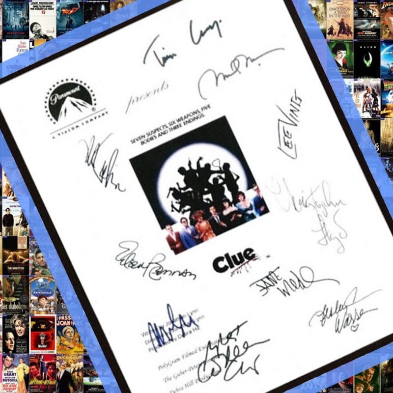 Clue Autographs - Etsy