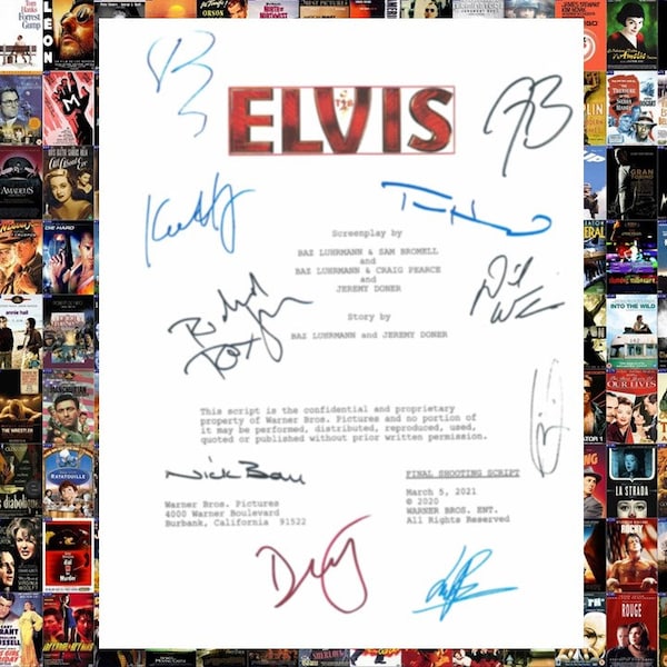 Elvis Memorabilia - Etsy