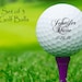 BRIDE and GROOM Golf Balls - Custom Golf Balls - Wedding Golf Balls ...