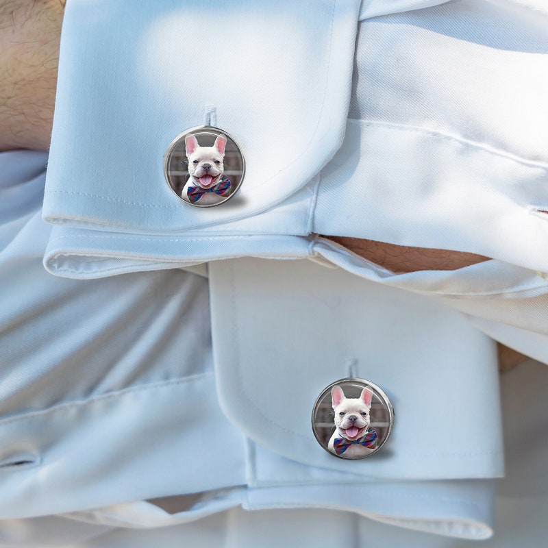 Custom Dog Cufflinks - Etsy