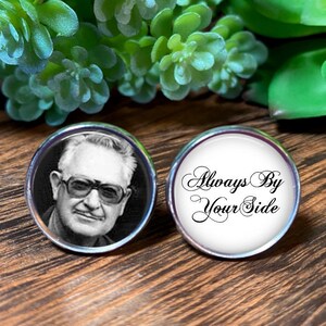 Custom Photo Cuff Links, Memorial Cuff Links, Wedding Cufflinks ...