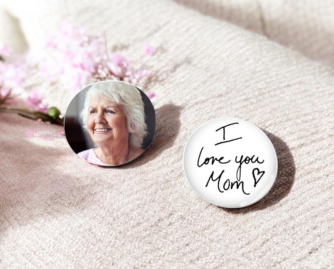 Custom Pocket Token With Photo & Handwriting – Groom Gift or Memorial ...