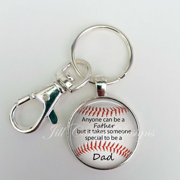Baseball Keychain - Etsy