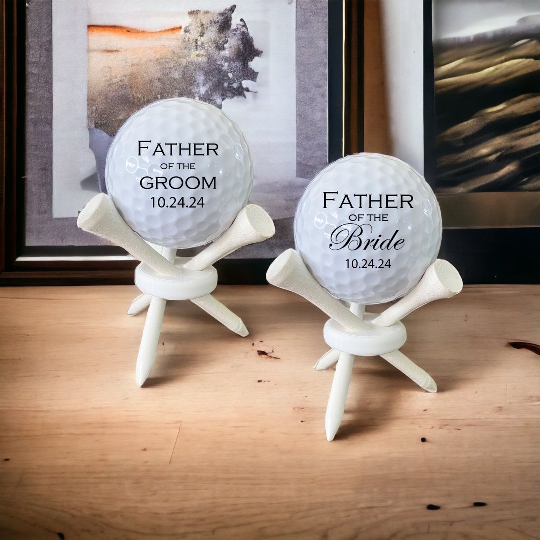 TWO GIFT SETS for Father of the Bride and Father of the Groom, Custom ...