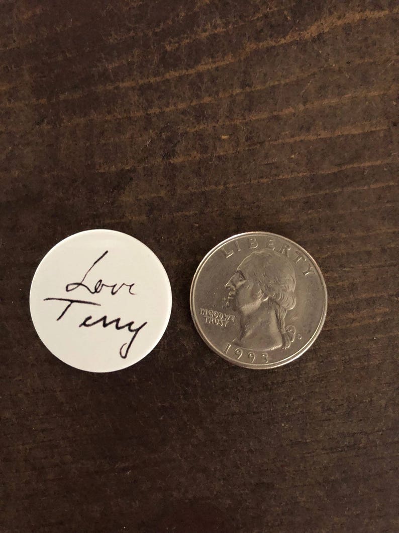 Memorial Pocket Token for Weddings, 2 Sided PHOTO, Photo Pocket Coin ...