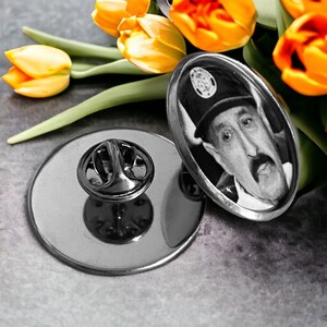 Personalized Memorial Photo Lapel Pin | Custom Remembrance Pin ...