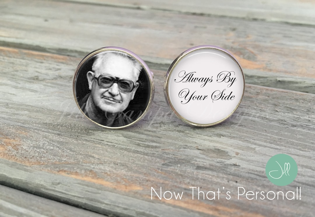 Memorial Cuff Links , Custom Photo Cuff Links, Wedding Cuff Links ...