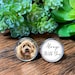 Custom Uv‑printed Cat Photo Cufflinks – Personalized Pet Wedding Cuff ...