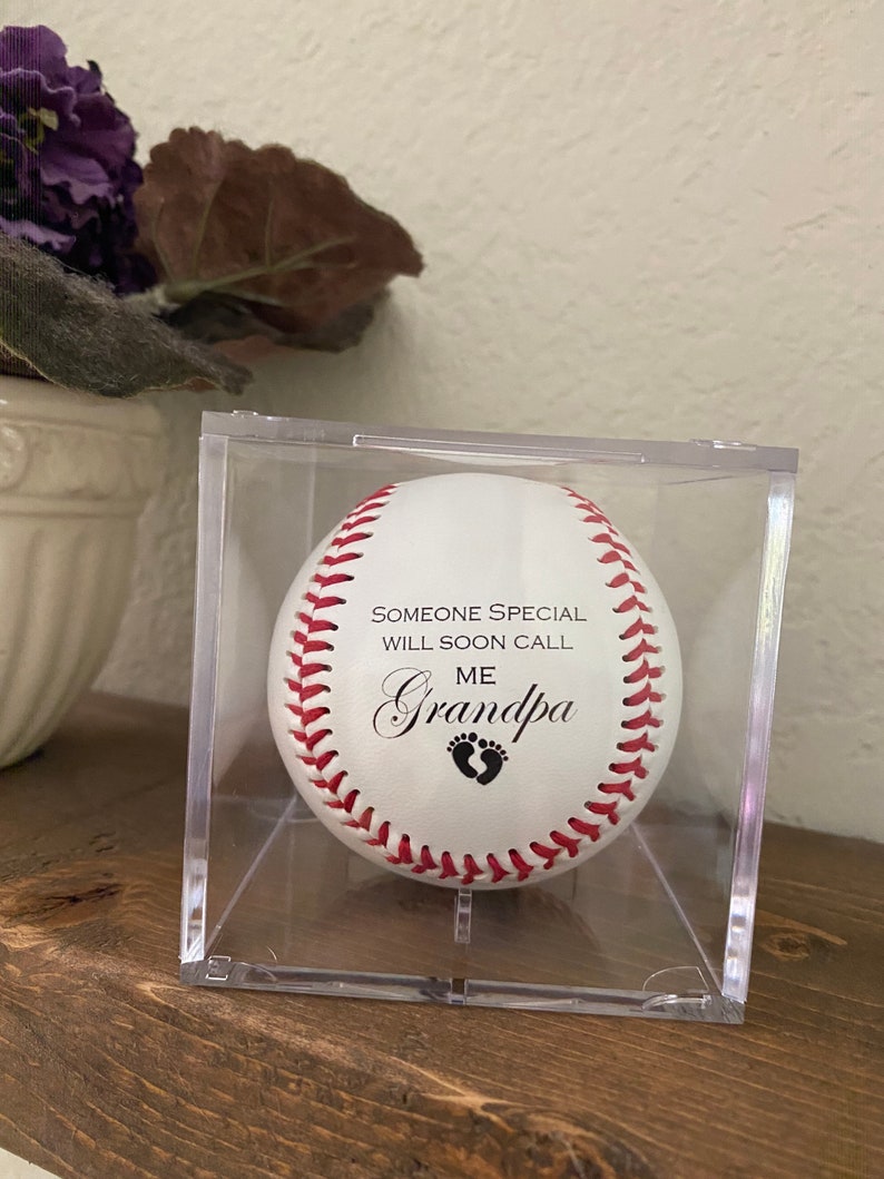 PREGNANCY ANNOUNCEMENT Personalized Baseball Custom - Etsy