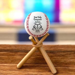 Personalized First Holy Communion Baseball – A Unique Keepsake for Your ...