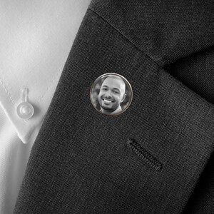 Bulk Order Custom Photo Lapel Pins for Special Events - Funeral ...