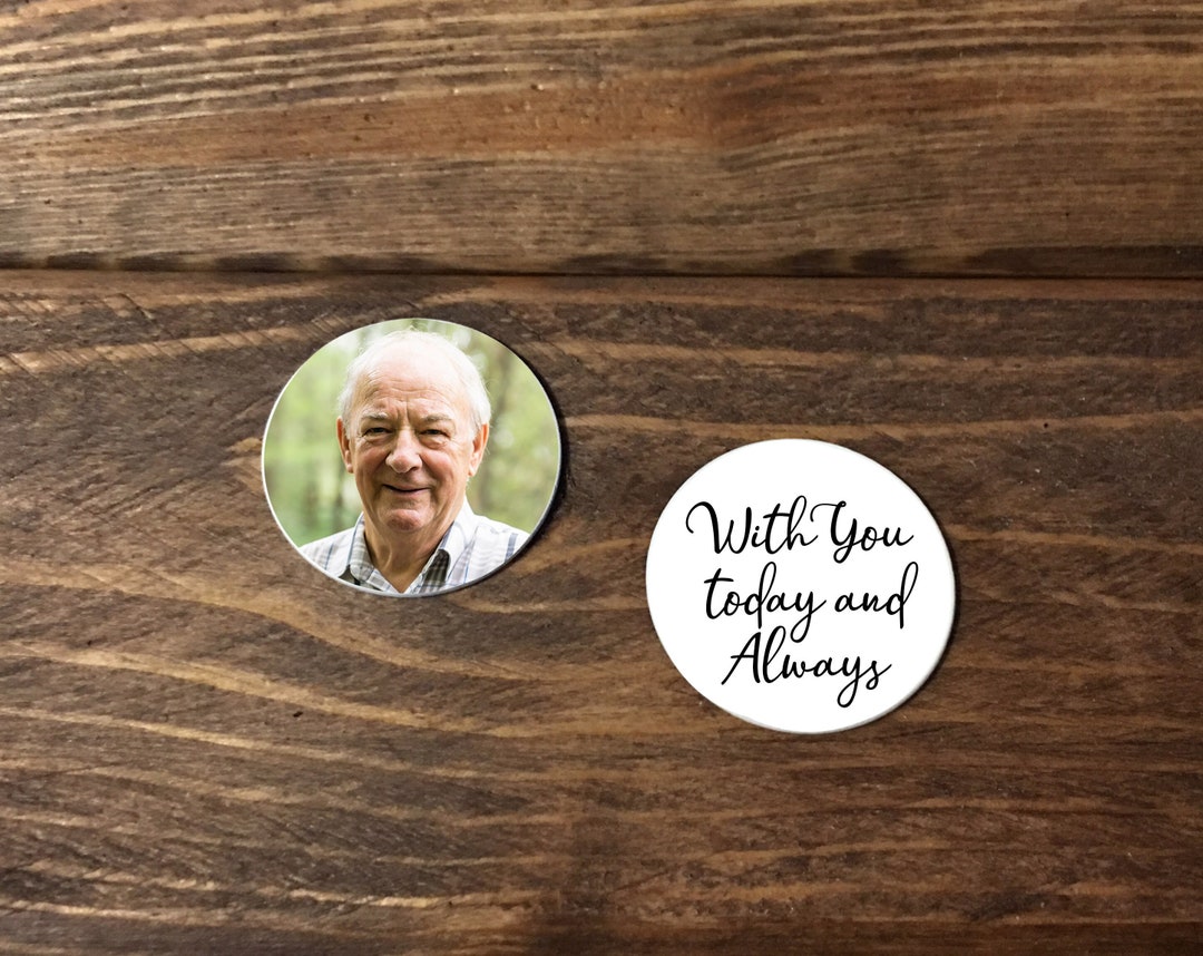 Memorial Pocket Token - With You Today and Always - Double Sided Pocket ...