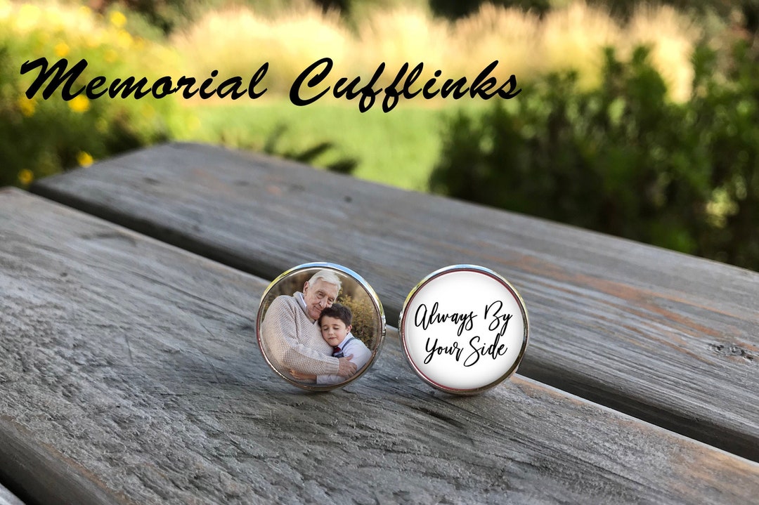 Custom Photo Cuff Links, Memorial Cufflinks, Wedding Cufflinks, Picture ...