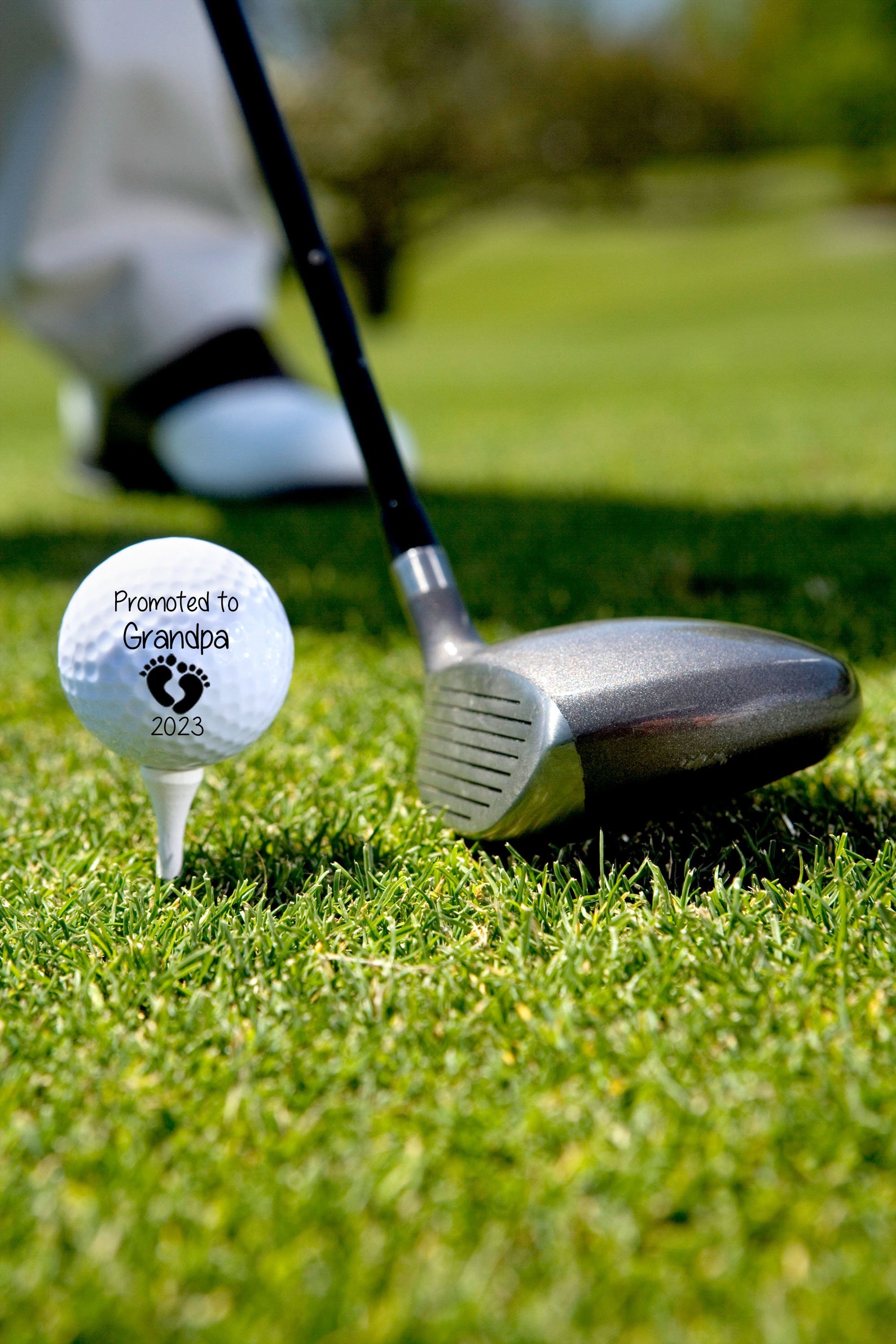 Pregnancy Reveal Promoted to Grandparents Personalized Golf - Etsy