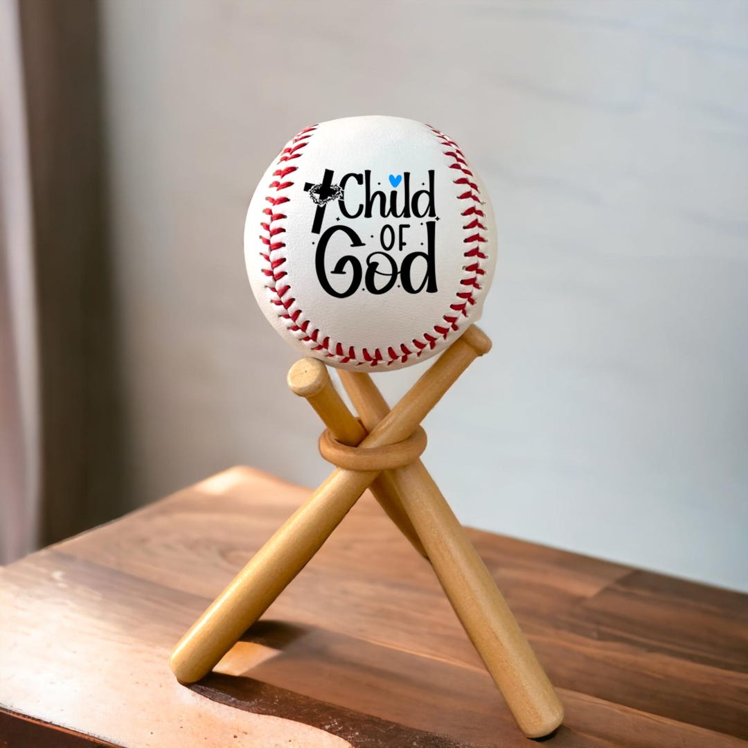 Child of God Baseball - Christian Baseball Gift, Religious Sports Decor ...