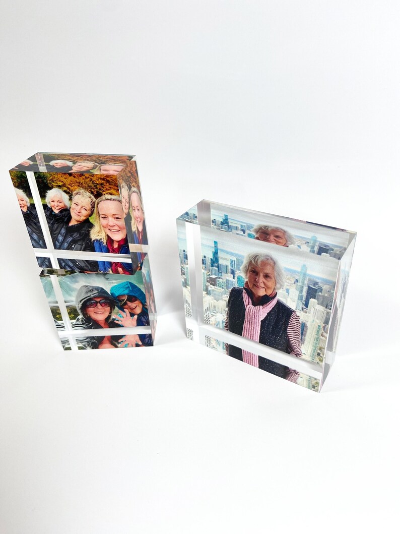 Memorial Photo Gift Custom Acrylic Photo Block Personalized - Etsy