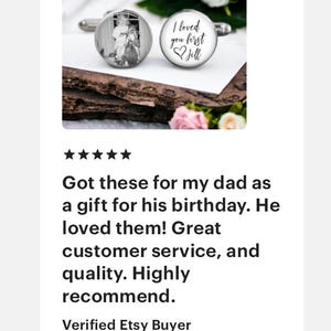 Custom Uv‑printed Cat Photo Cufflinks – Personalized Pet Wedding Cuff ...
