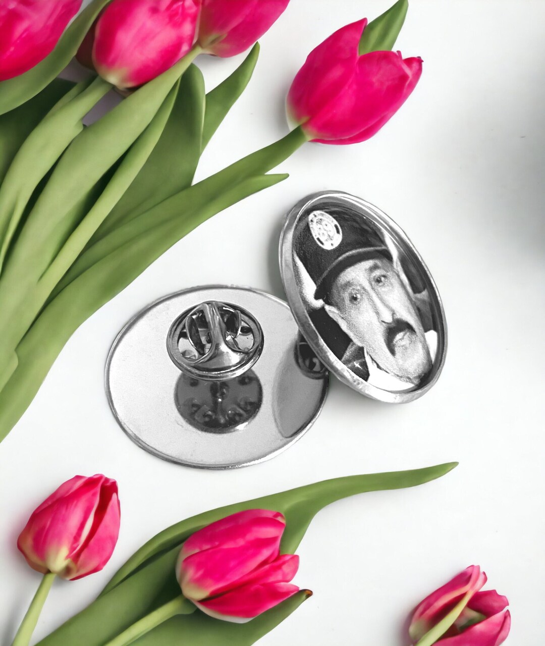 Memorial Gift, Photo Lapel Pin, Memorial Keepsake Photo Gift, Custom ...