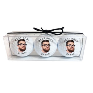 Best Boss Golf Gift - Personalized Photo Golf Ball & Tee Stand OR Set ...