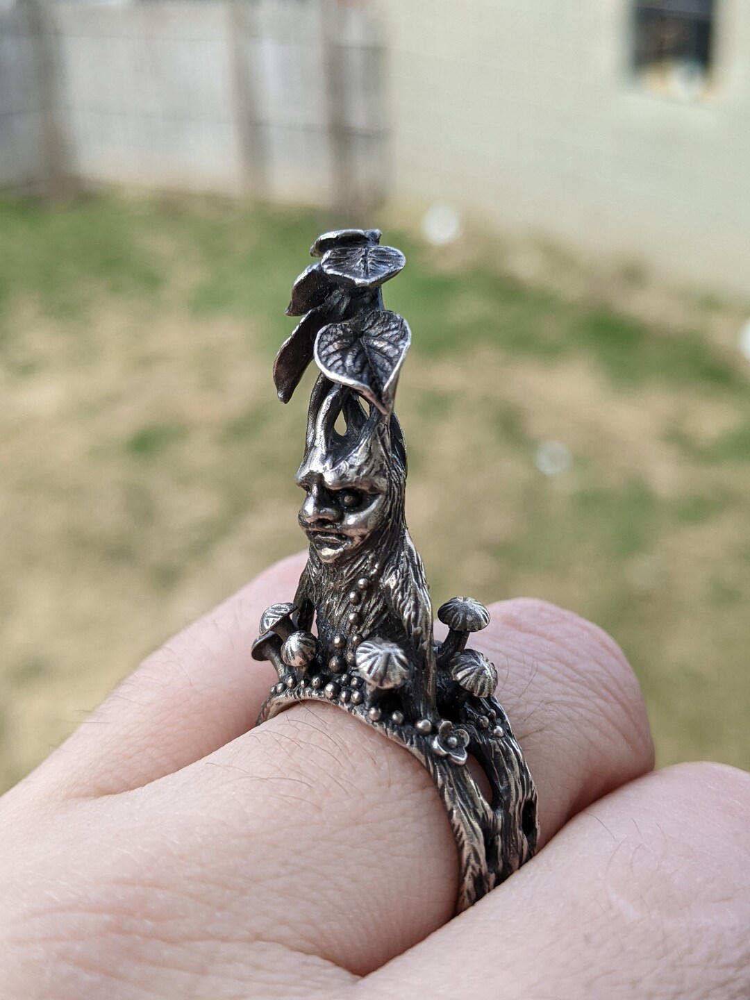 Mandrake Ring A Baby Mandrake Will Sprout From Your Hand - Etsy