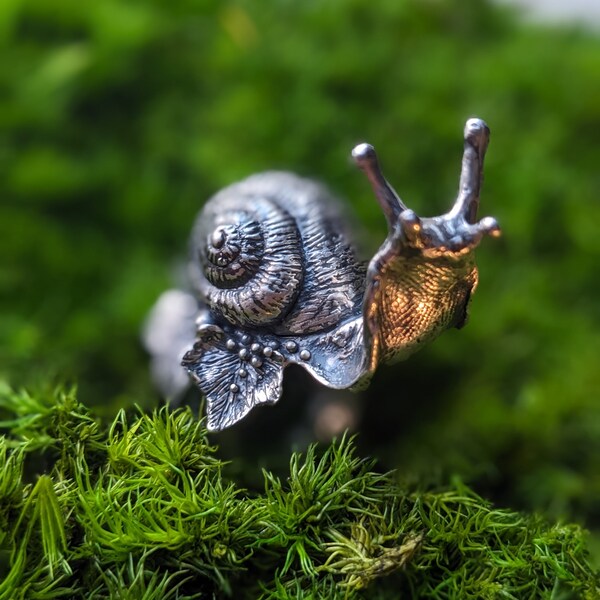 Snail Ring - Etsy