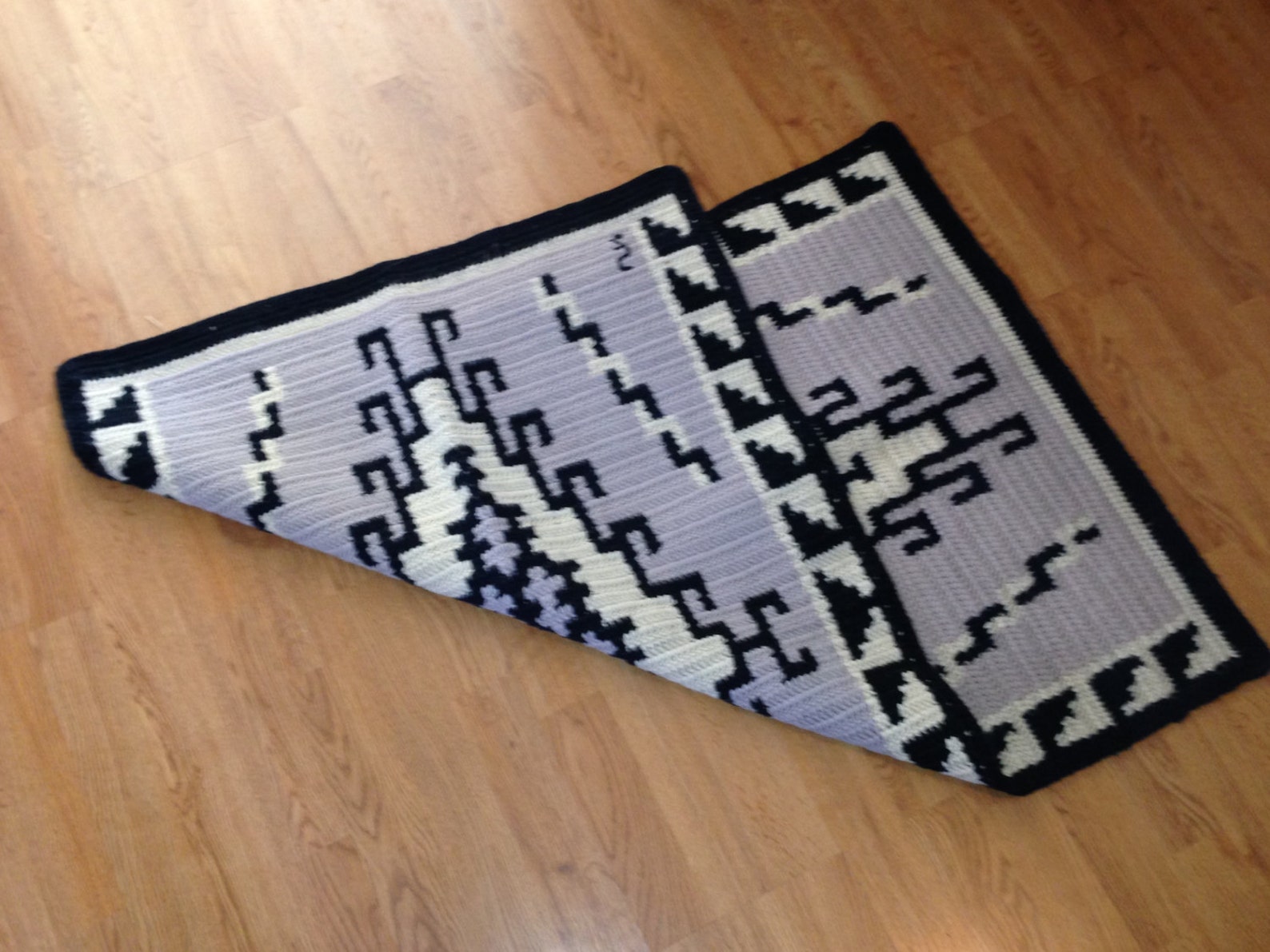 Two Gray Hills Tapestry Crochet Pattern - Etsy