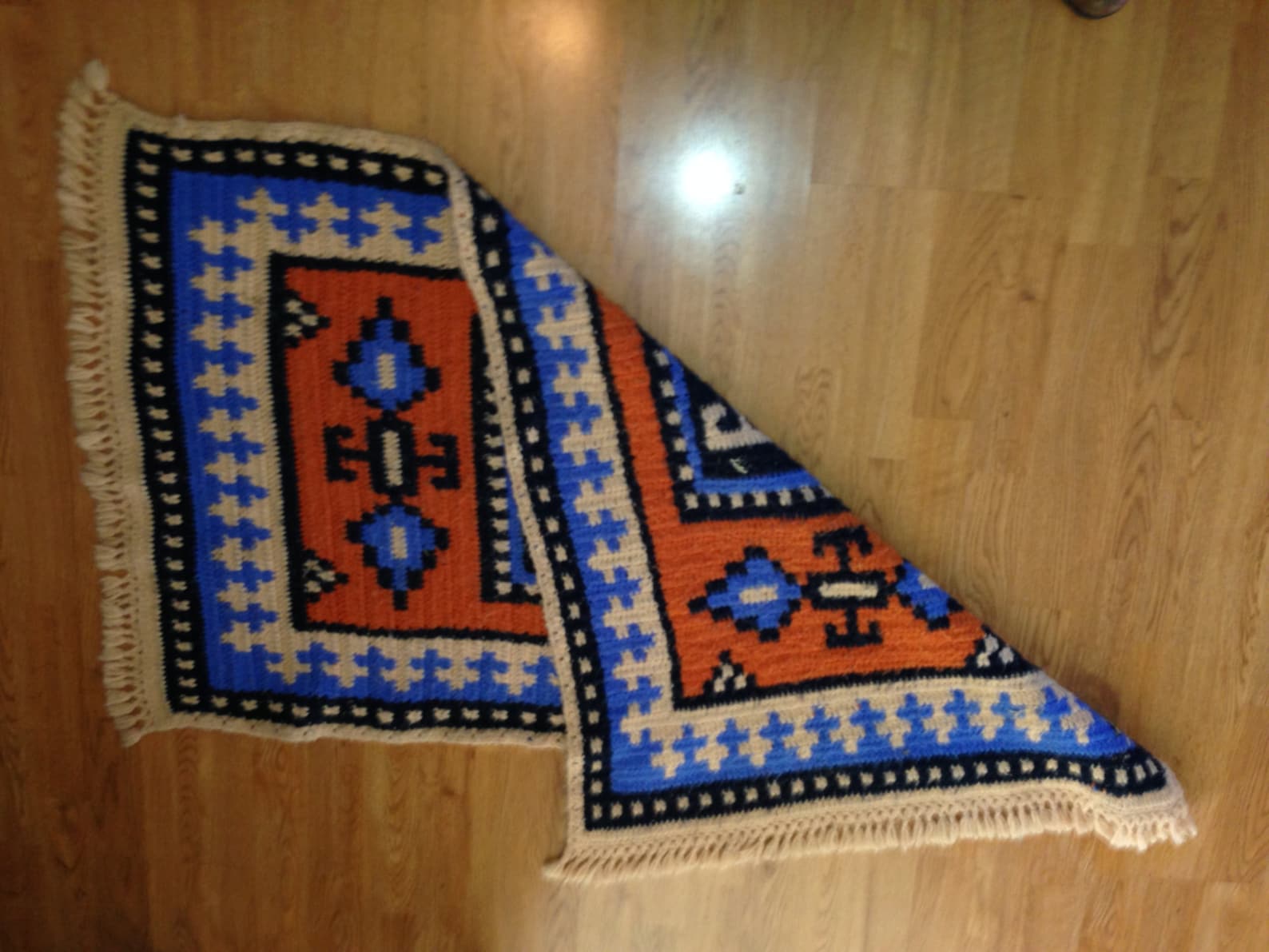 Kazak Style Rug Crochet Pattern - Etsy