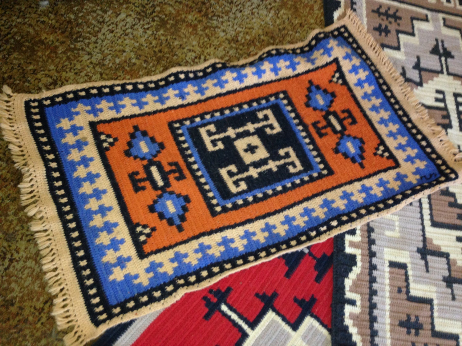 Kazak Style Rug Crochet Pattern - Etsy
