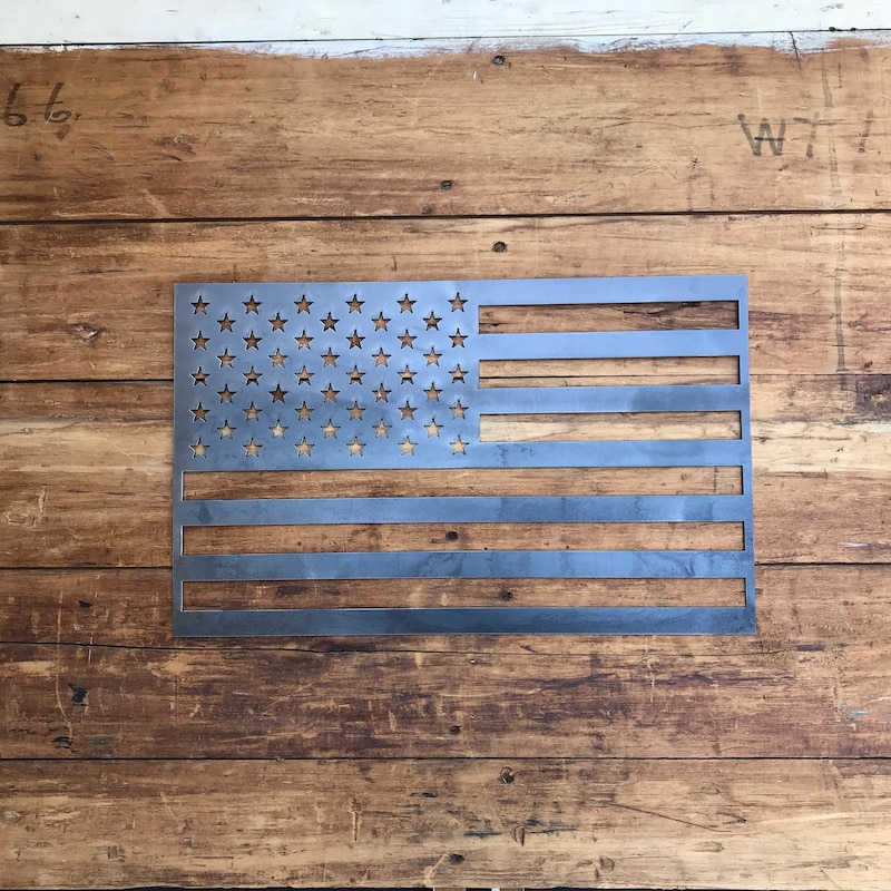 Metal American Flag - Etsy