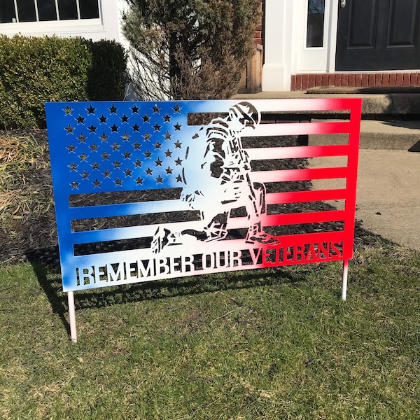 Military Yard Art - Etsy