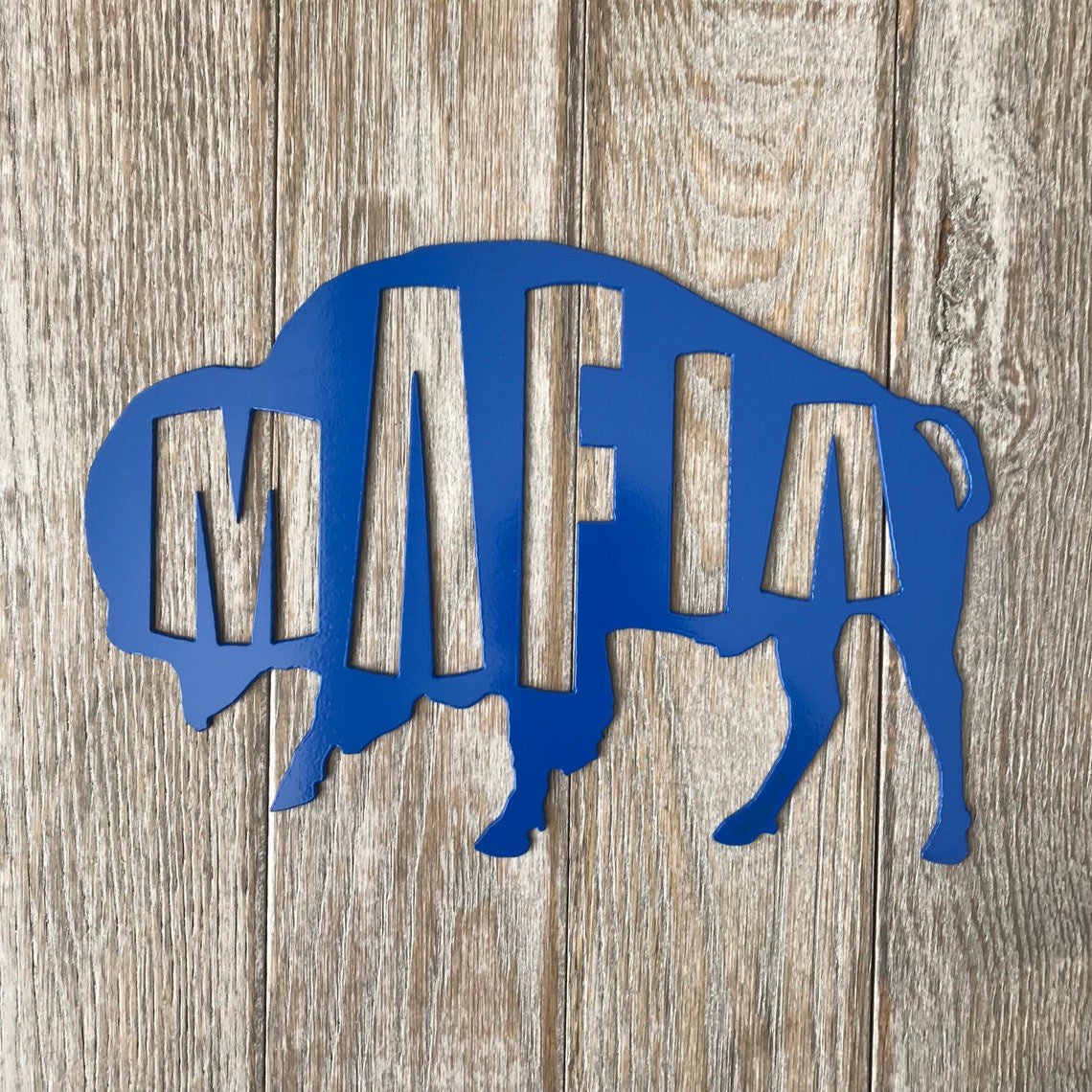 Metal Bills Mafia Sign / Metal Sign / Buffalo Bills / Buffalo | Etsy