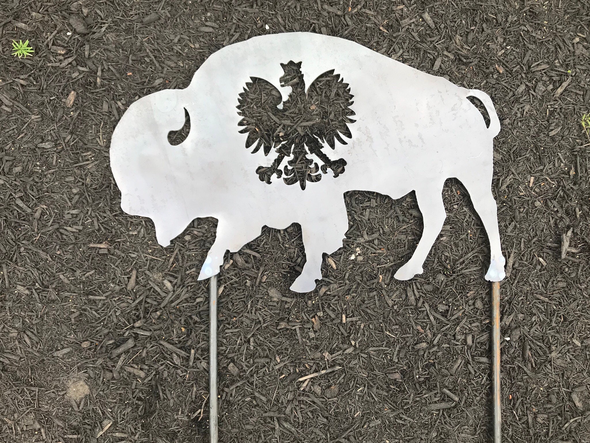 Jumbo Buffalo Lawn Decoration | Etsy