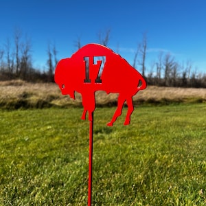 Skinny Metal #17 Buffalo Stakes / Josh Allen / Billieve / Bills Mafia ...