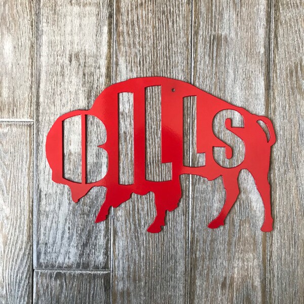 Metal Bison Sign - Etsy