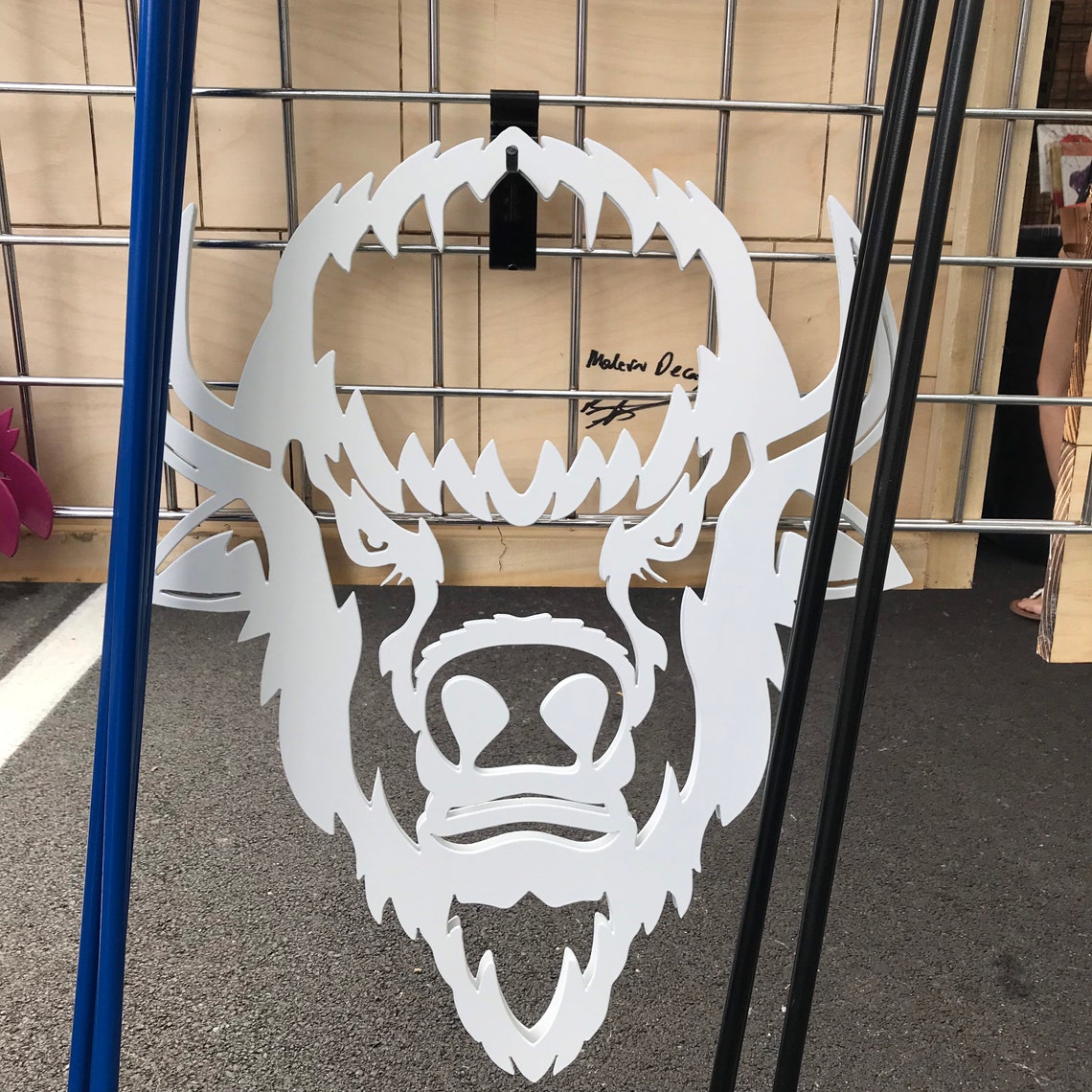 Steel Buffalo Head Wall Art / Metal Art / Bison / Buffalo - Etsy