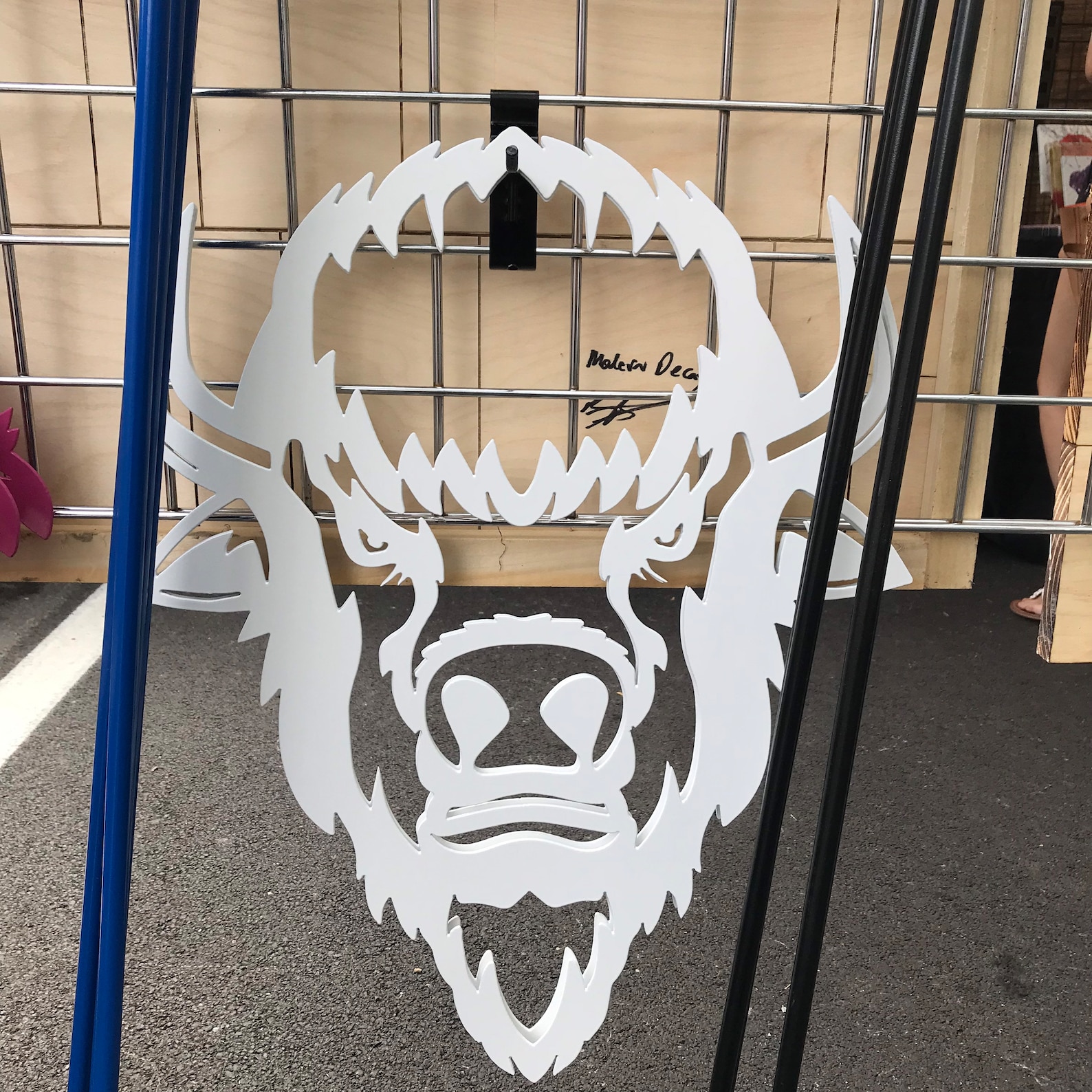 Steel Buffalo Head Wall Art / Metal Art / Bison / Buffalo - Etsy